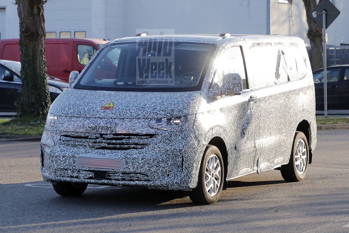 New Ford-based Volkswagen Transporter spotted - Techzle