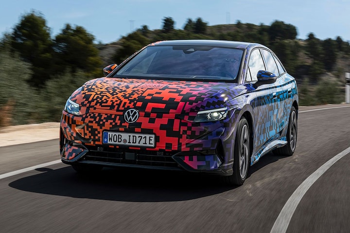 Test: Volkswagen ID7 -prototype - AutoWeek