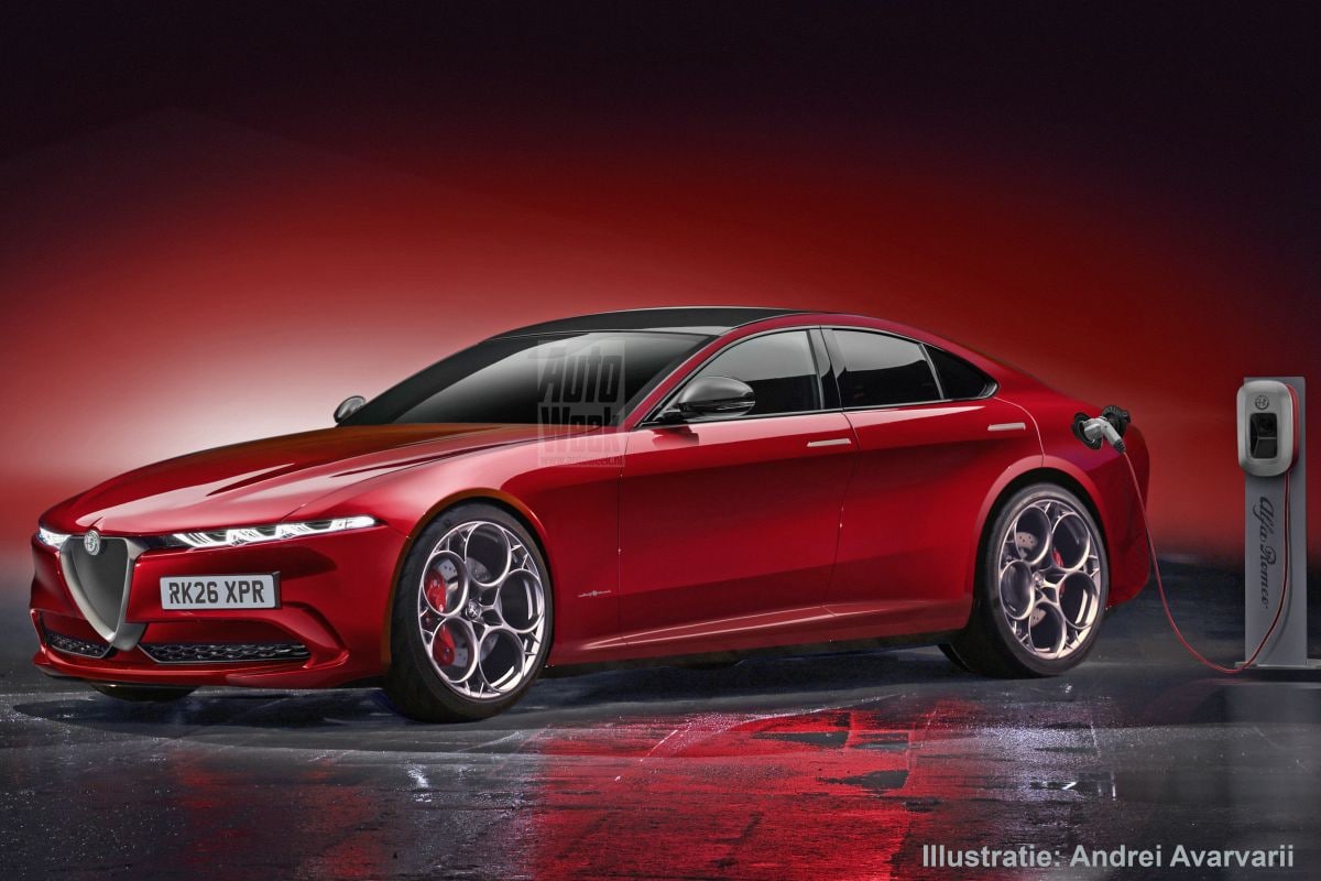 STLA Large: the modular platform of the electric Alfa Romeo Giulia ...