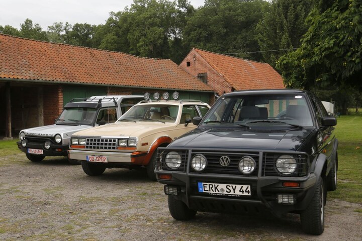 Drie SUV's avant la lettre: AMC Eagle, Volkswagen Golf Country en