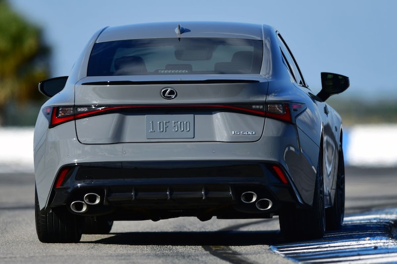 Test: Lexus IS 500 F Sport Performance: 'leuk maar we missen er niets