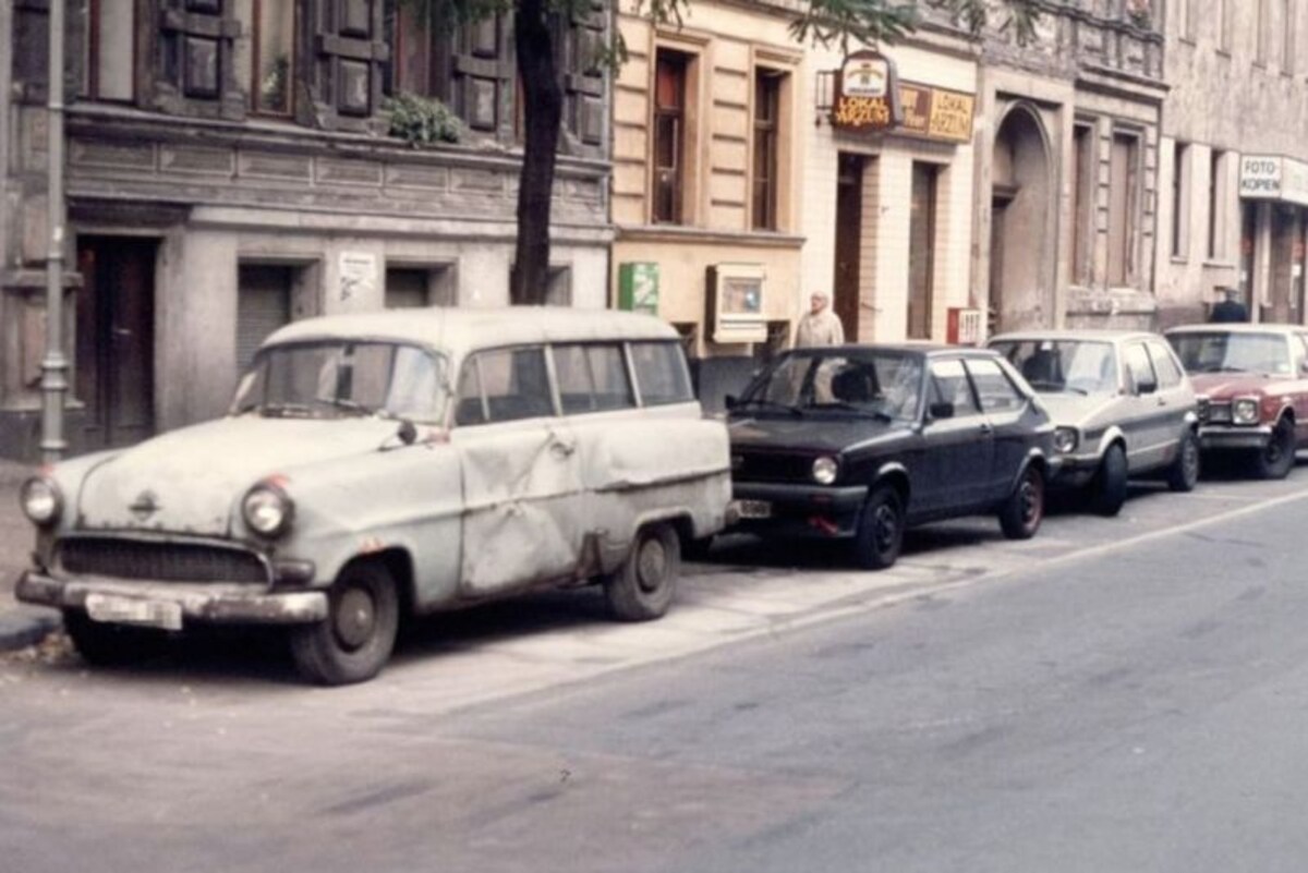 Deze roestige Opel Olympia Caravan is een rijdend experiment