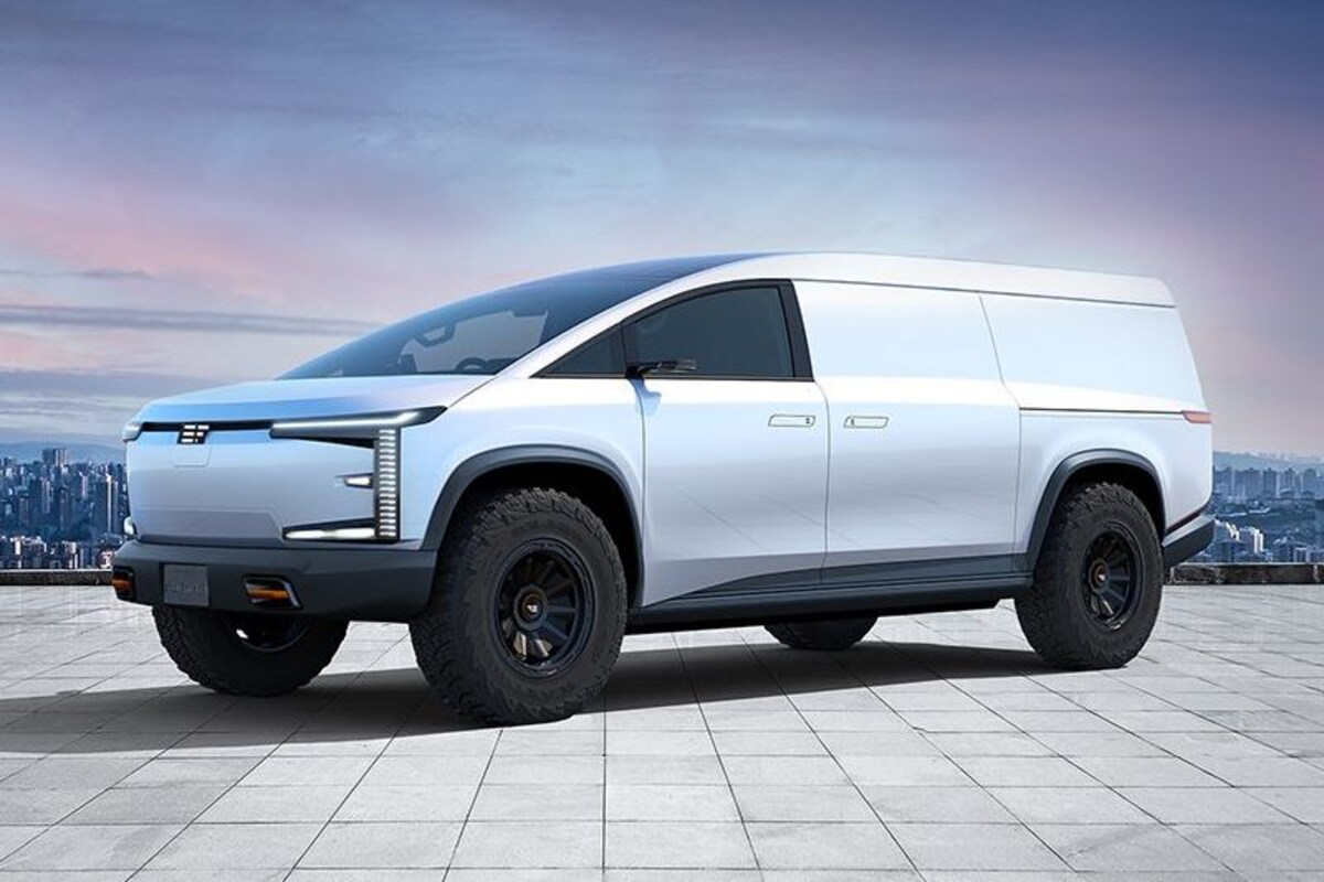 Edison Future toont elektrische pick-up en bestelbus