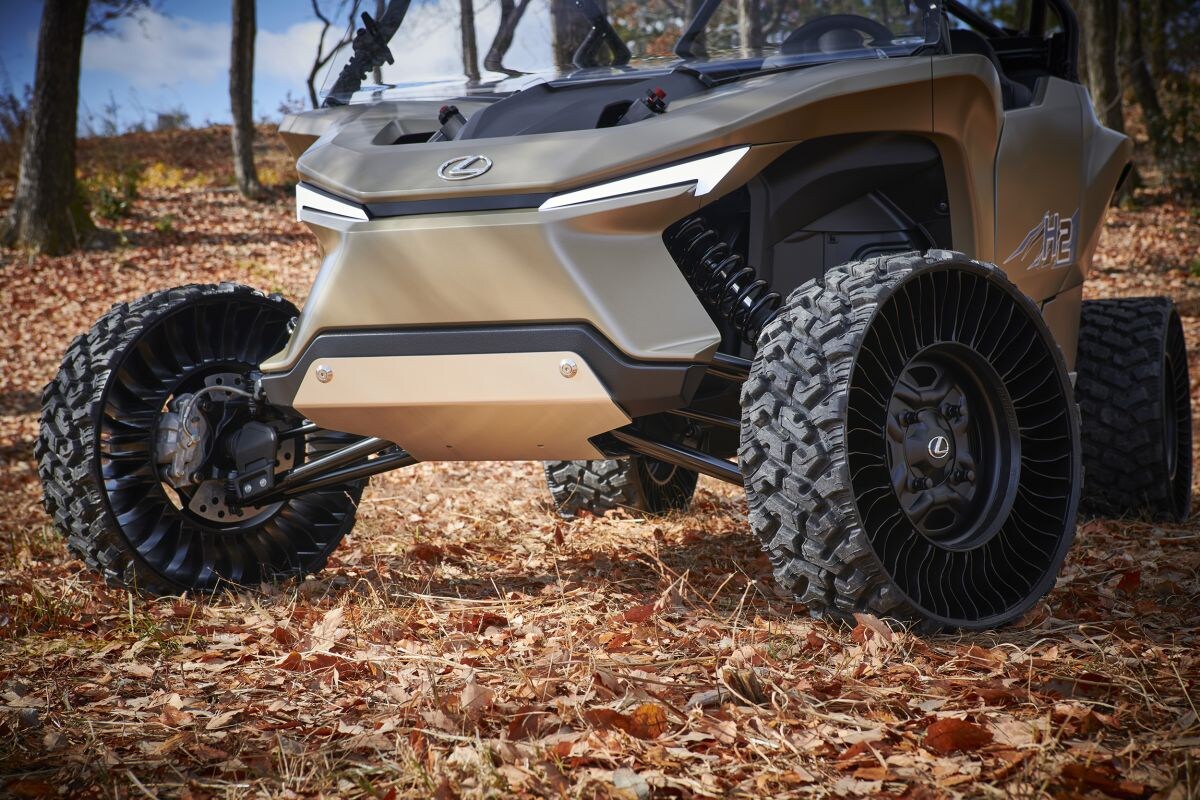 Elektrische Lexus RZ als sportieve Sport Concept - AutoWeek