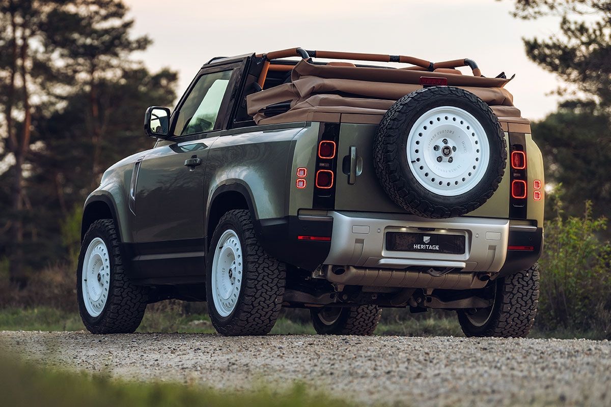 Land Rover Defender Convertible bestaat dankzij Niels van Roij