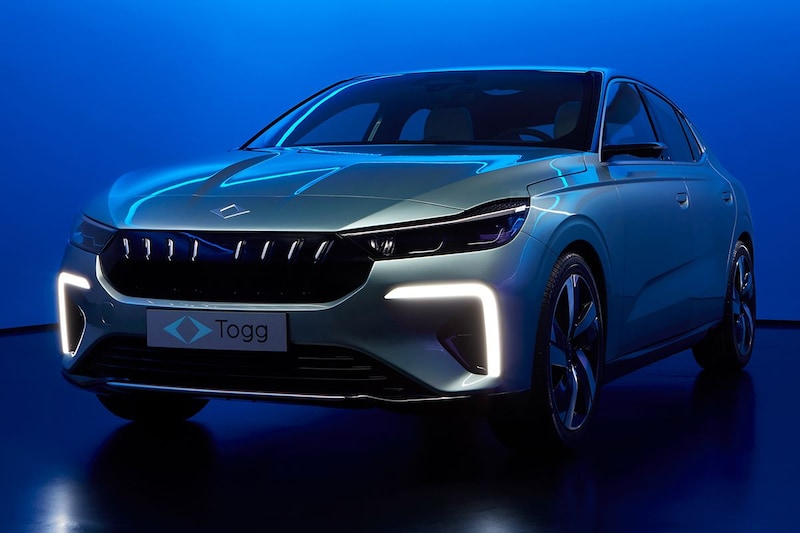 Togg T10F: tweede model van Turkse fabrikant is elektrische fastback