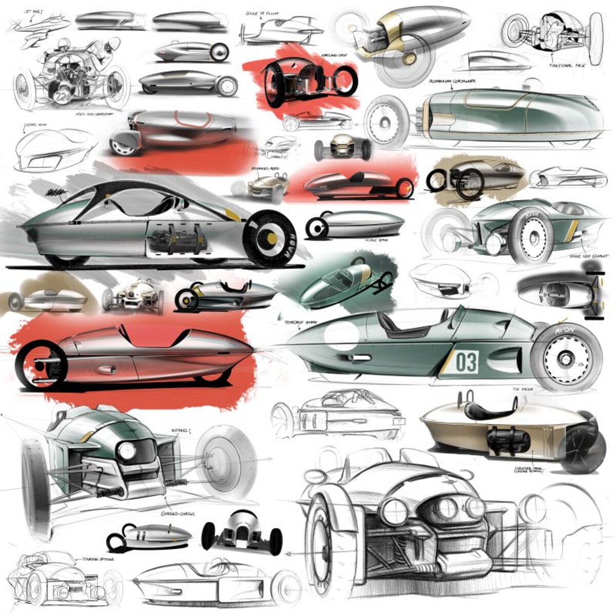 Morgan schetst nieuwe driewieler - AutoWeek