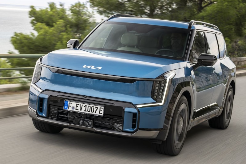 Kia EV9 76.1kWh RWD First Edition prijs en specificaties