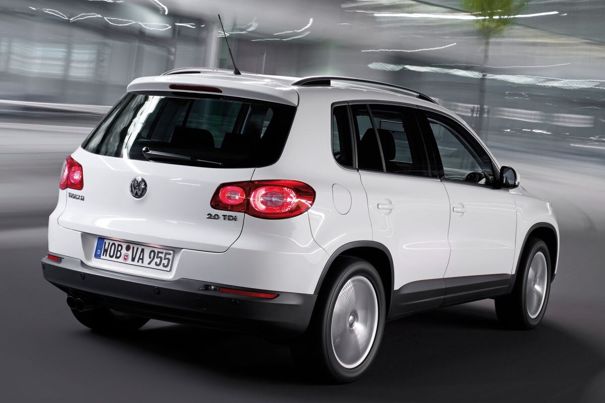 Bij de eerste Volkswagen Tiguan kon je zelf een voorkant