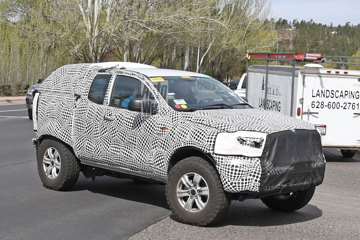 Mule Ford Bronco gesnapt - AutoWeek