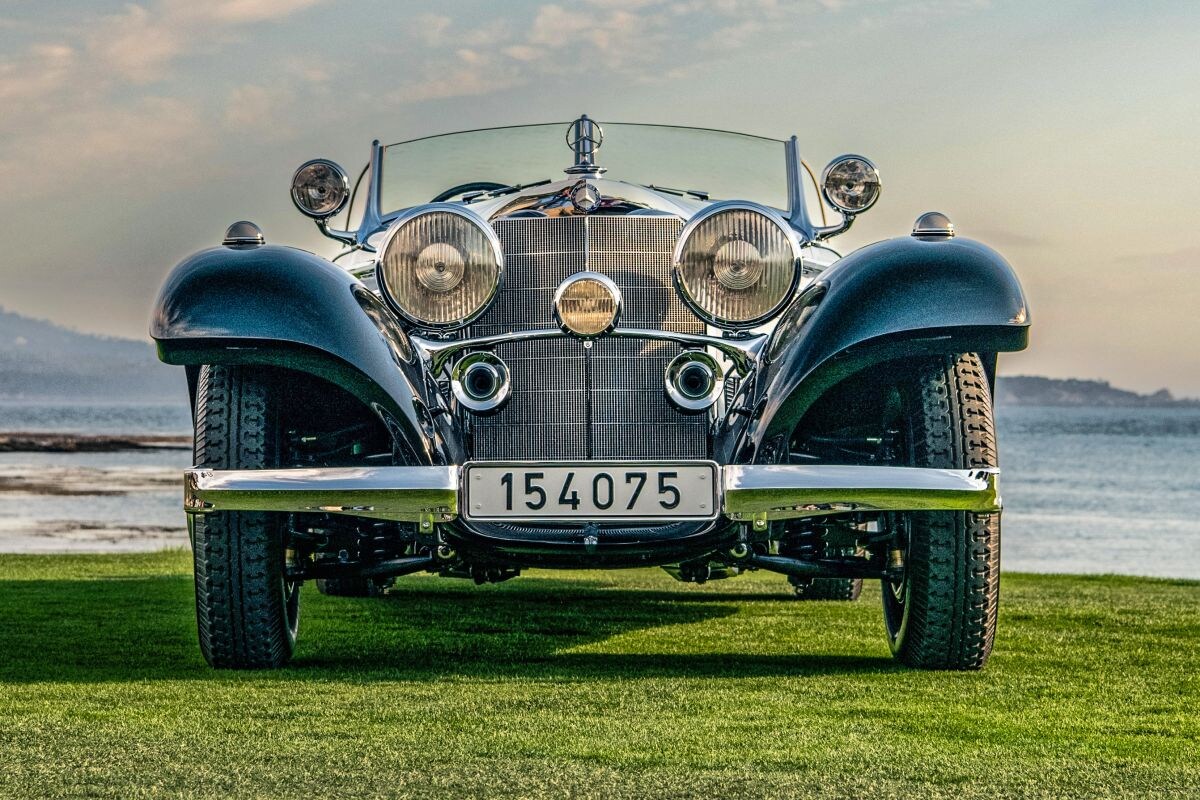 86 jaar oude Mercedes-Benz is ster van Pebble Beach - AutoWeek