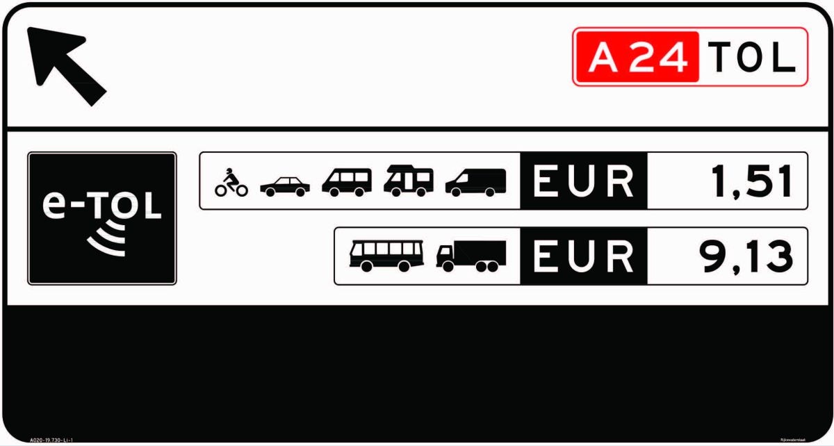 Eerste snelweg waar je elektronisch tol betaalt heeft nieuwe
