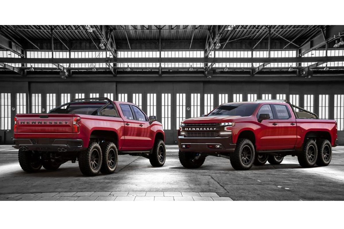 Chevrolet Silverado als Hennessey Goliath 6x6 - AutoWeek