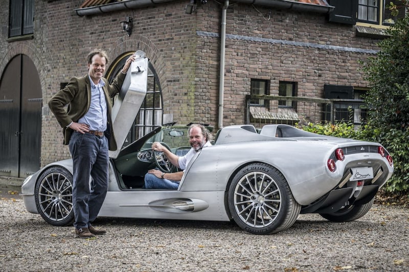 Hierdoor lijkt de DeBruyn Ferox V8 op een Spyker Reportage