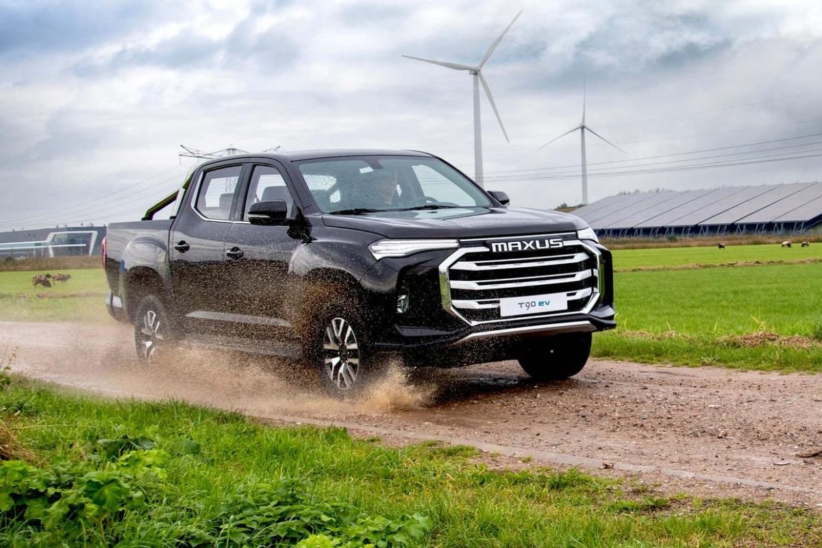 Maxus T90 EV: eerste elektrische pick-up in Nederland kost bijna 55
