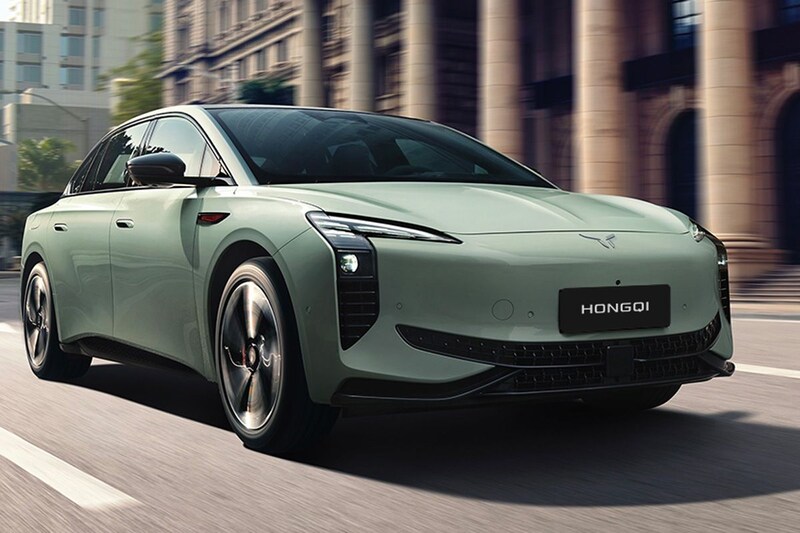 Elektrische sedan Hongqi EH7 naar Nederland - AutoWeek