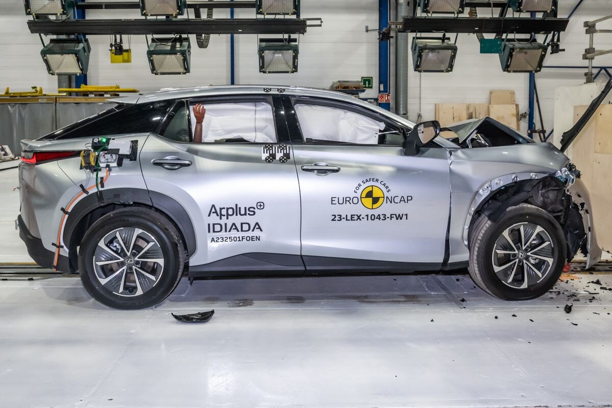 Vijf NCAP-sterren voor Lexus' elektrische SUV - AutoWeek
