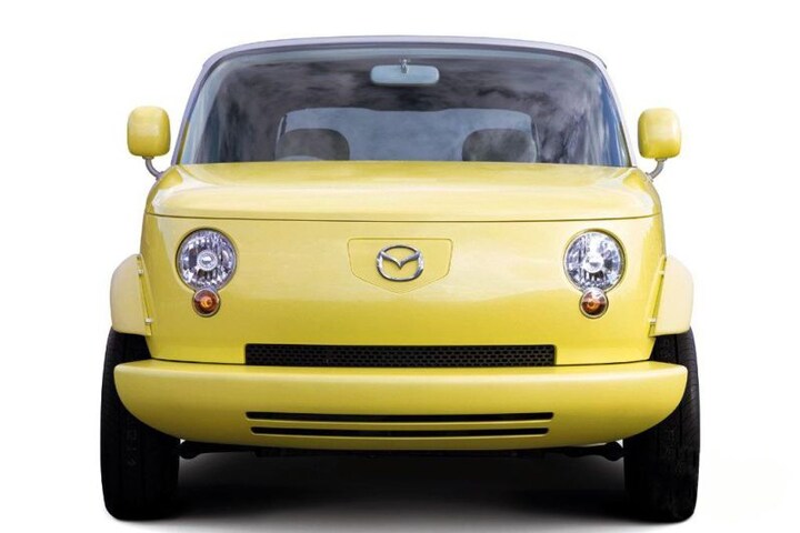 Mazda Secret Hideout was een campertje en auto in een voor softies