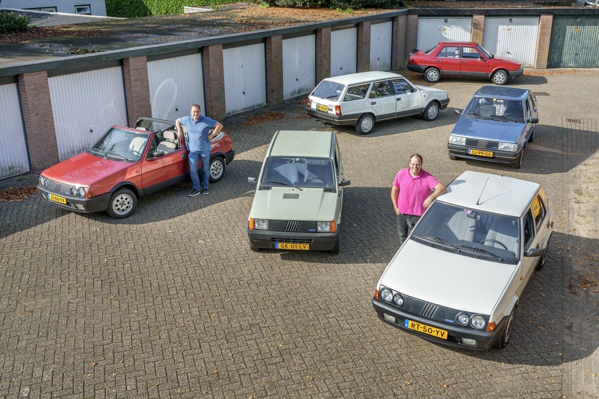 Cor en Ronald zijn gek op Fiats uit de jaren 80 - AutoWeek