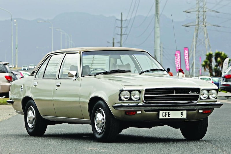 Ook van de Opel Rekord was er een dikke Zuid-Afrikaanse versie