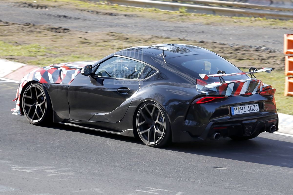 Toyota GR Supra GRMN spotted again: M3 power? - Techzle