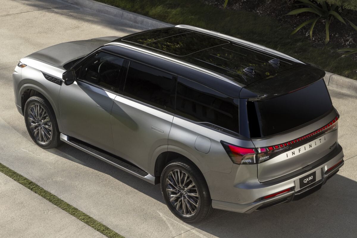 This is the first new Infiniti QX80 in fourteen years - Techzle